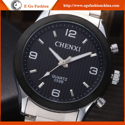 059B Rose Gold Watch Stainless Steel Quartz Watches Wholesale Cheap Women Watch Rhinestone