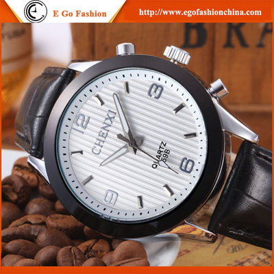 059B Genuine Leather Watch Sport Watch Quartz Analog Watches for Boy Girls Cheap Watches