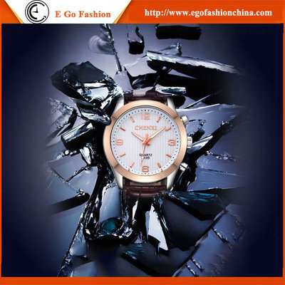 059B Rose Gold Bezel Watch OEM Watch Quartz Watch Fashion Sports Watch Leather Watch Man