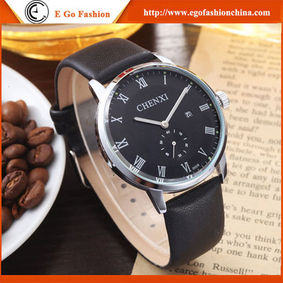 060B Fashion Business Watch Quartz Analog Watches for Man Leather Watch Unisex Watch Women