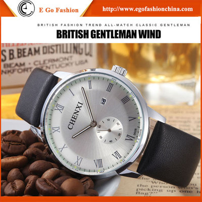 060B Fashion Business Watch Quartz Analog Watches for Man Leather Watch Unisex Watch Women