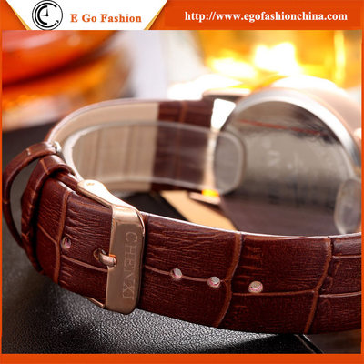 066A Fashion Business Watch Super Classic Design Rose Gold Roman Numbers Unisex Watch Hot