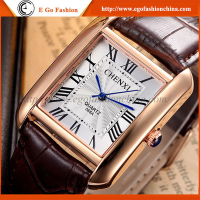 068A Rose Gold Roman Watches Women Stainless Steel Back Watch Ladies Luxury Quartz Watch