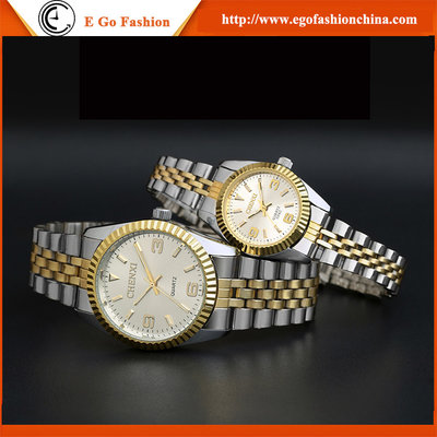 004C Your Logo Customized Watch Tone Colored Watch Couple Watch Quartz Watches for Women