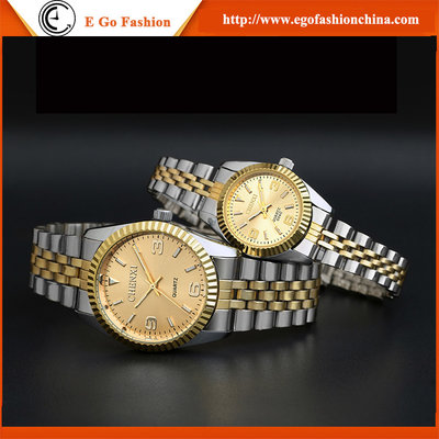 004C Your Logo Customized Watch Tone Colored Watch Couple Watch Quartz Watches for Women