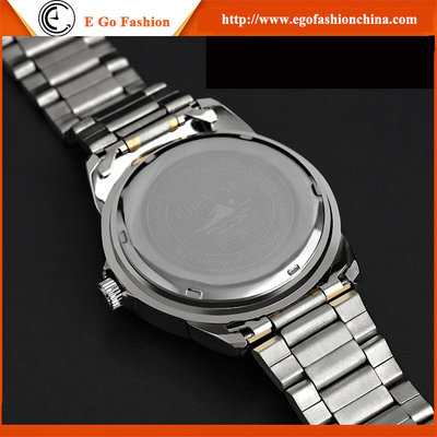 018A E Go Fashion Watches Man 3 Small Dials Golden Watch Original Japan Quartz Watch Mens