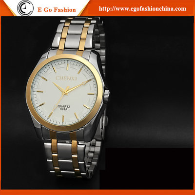 024A Cusual Watches Fashion Jewelry Stainless Steel Watch Unisex Women Watch Luxury Watch