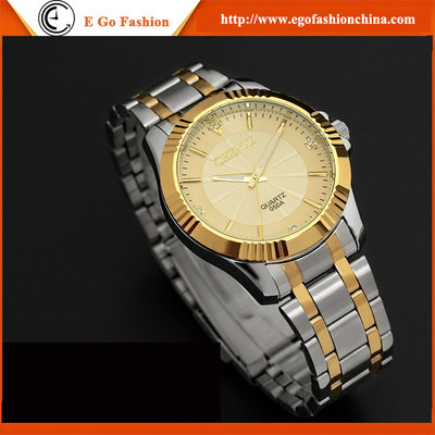 050A Big Dial Watch OEM Your Logo Customized Watch OEM Stainless Steel Quartz Watch Man