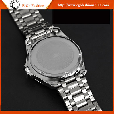 050A Big Dial Watch OEM Your Logo Customized Watch OEM Stainless Steel Quartz Watch Man