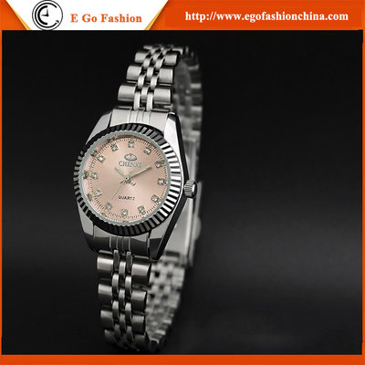 004A Pink Watch for Lady Female Watch OEM Small Order Quartz Watch Gift Wristwatch Watches