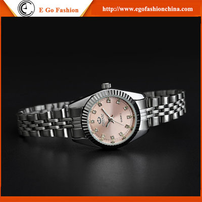 004A Pink Watch for Lady Female Watch OEM Small Order Quartz Watch Gift Wristwatch Watches