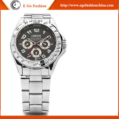 008B ROL Quality Watches Man Men's Watch 3 Decorational Dials Big Dial Watch Quartz Watch