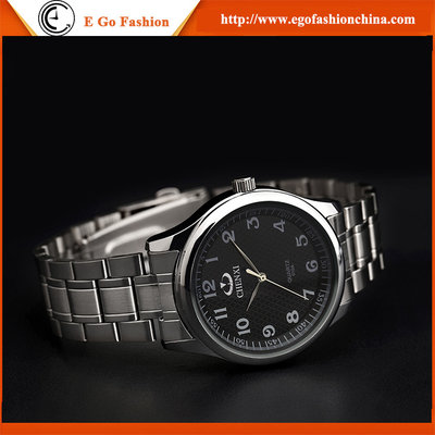 010A Couple Watch for Boy Girls Stainless Steel Watch Fashion Business Watch Quartz Watch