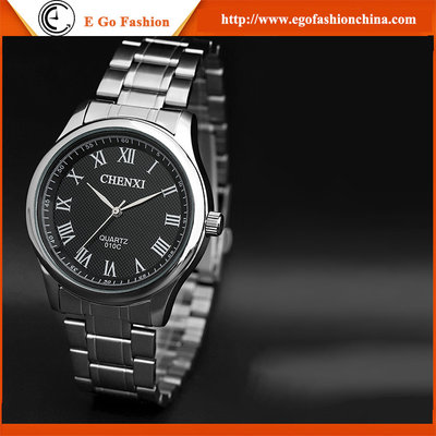010C Fashion Jewelry Wholesale Stainless Steel Watch Quartz Analog Watches Japan Watch Man