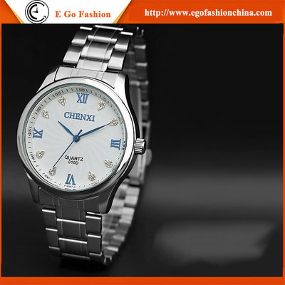 010D Fashion Couple Watches Unisex Watch Jewelry Wholesale Rhinestone Watches Quartz Watch