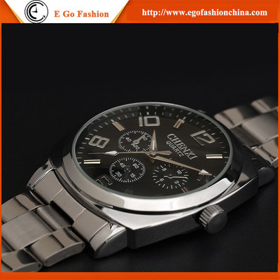 012C Stainless Steel Watch Luxury Imitation Diamond Watch Quartz Analog Watches Man Watch
