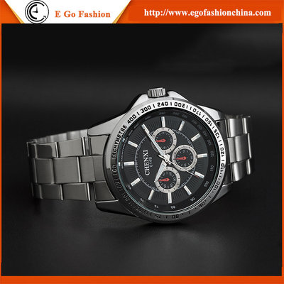 014B Big Dial Watch Fashion Jewelry Wholesale Stainless Steel Watch Quartz Watches Man New