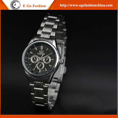 018A Steel Couple Watch Kerean Fashion Jewelry Watch Hotsale USA Quartz Watch for Couple
