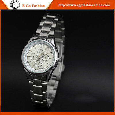 018A Steel Couple Watch Kerean Fashion Jewelry Watch Hotsale USA Quartz Watch for Couple