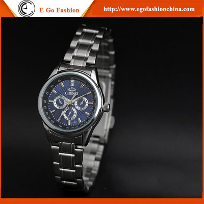 018A Steel Couple Watch Kerean Fashion Jewelry Watch Hotsale USA Quartz Watch for Couple