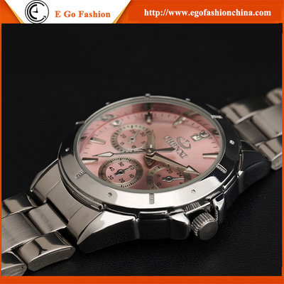 019A Pink Lady Watches Woman Female Watch Stainless Steel Watch Luxury Rhinestone Watches