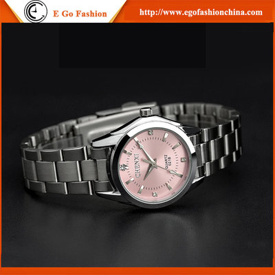 021B Pink Blue Watches Wholesale Watch Man Stainless Steel Watch Quartz Watch Couple Watch