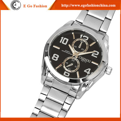Cool Man Watch Movie Star Famous Branding Watches CHENXI Branded Watch Fashion Steel Watch