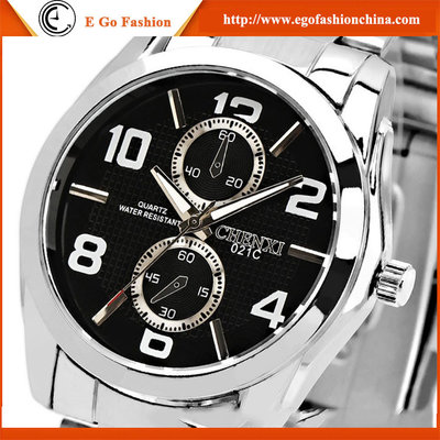 Cool Man Watch Movie Star Famous Branding Watches CHENXI Branded Watch Fashion Steel Watch