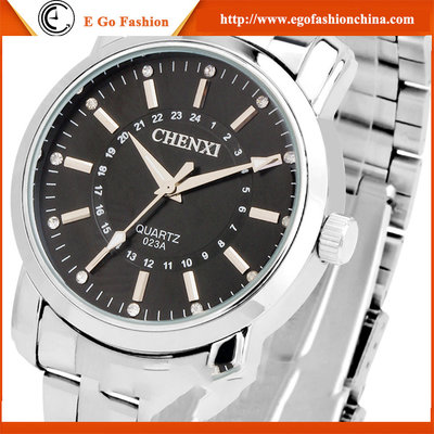 023A Fashion Watch for Business Man Stainless Steel Watch Quartz Analog Watch Unisex Watch