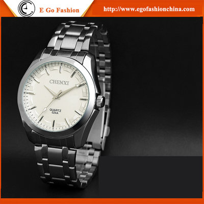 024A E Go Fashion Watch for Couples Stainless Steel Watch Quartz Watch Analog Watch Woman