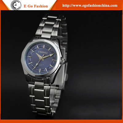 024A E Go Fashion Watch for Couples Stainless Steel Watch Quartz Watch Analog Watch Woman