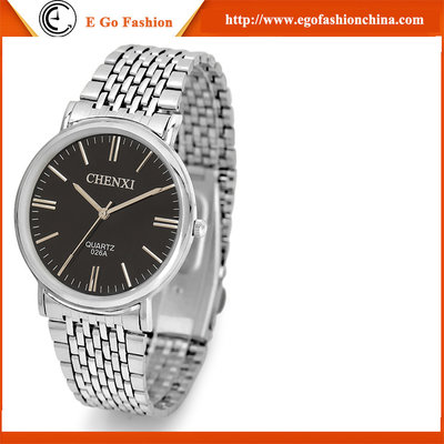 026A CHENXI Branding Watch Fashion Jewelry Wholesale Stainless Steel Big Dial Watch OEM