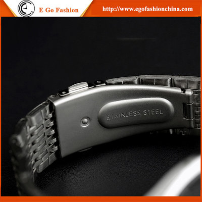 026A Pink Watch Blue Sapphire Watches Man Stainless Steel Watch Quartz Watch Women's Watch