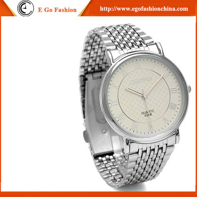 026B Stainless Steel Watch Unisex Office Lady Watch Black White Business Watch Quartz New