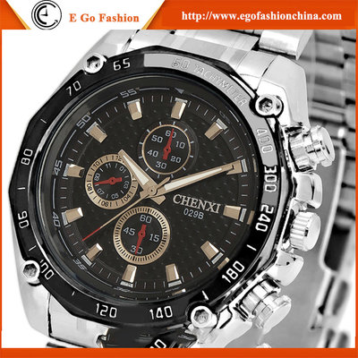 029B Fashion Jewelry Wholesale Retail Small Order Low MOQ European Watches Man Quartz Gift