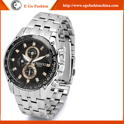 034A Alloy Watch Cheap Steel Watch Wholesale Quartz Watches for Man Business Men's Watch