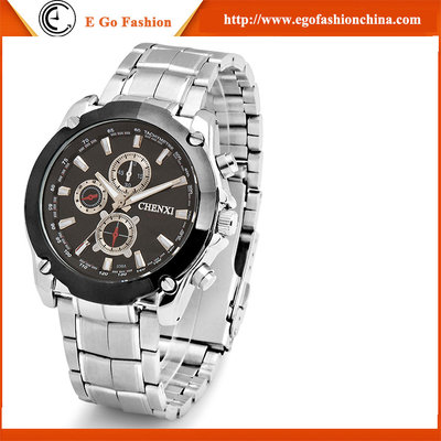 036A E Go Fashion Watch Wholesale Retail Watches for Man Stainless Steel Watch Men Watches