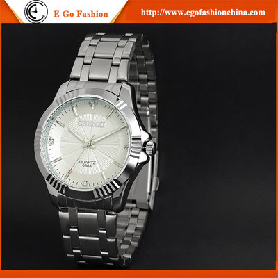 050A Cool Men's Watch Gift Watch Stainless Steel Strap Fashion Watch Big Dial Luxury Watch