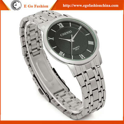 057A CHENXI Branding Watch Fashion Watch Unisex Watch Roman Mark Stainless Steel Watch Man