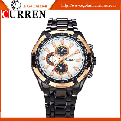 2016 New Arrivals Full Stainless Steel Watch Quartz Analog Watches for Man Men's Watches