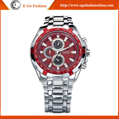 2016 New Arrivals Full Stainless Steel Watch Quartz Analog Watches for Man Men's Watches