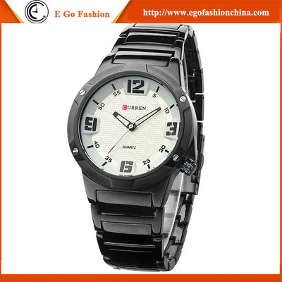 Fashion Business Watches 12 3 6 9 Red Blue Day&Date Display Watches Man Quartz Watches Men