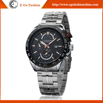 CURREN 8148 CE ROHS Certificate Fashion Watches Full Stainless Steel Watch Quartz Watches