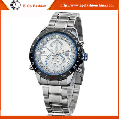 Fashion Wristwatch Man Men's Watch Quartz Watch Big Dial Watch Full Stainless Steel Watch