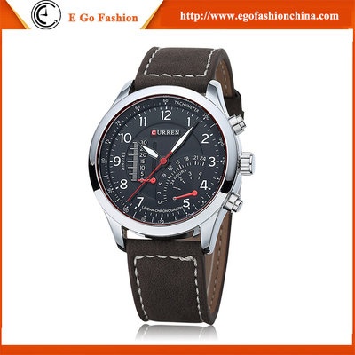 E Go Fashion Watch Wristwatch CURREN Watches for Man Quartz Analog Watches Men's Watch New