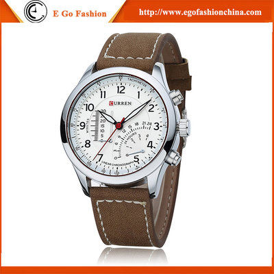 E Go Fashion Watch Wristwatch CURREN Watches for Man Quartz Analog Watches Men's Watch New