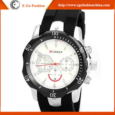 Fashion Watches Top Brand CURREN 8163 Original Japan Quartz Watch Wholesale Leather Watch