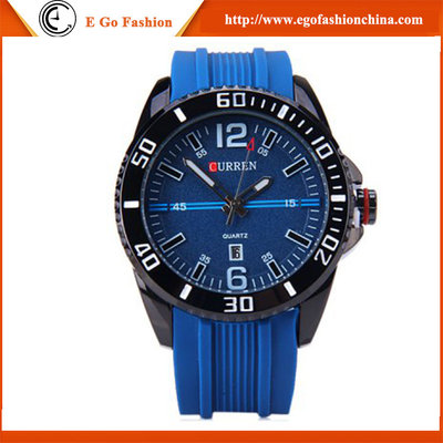 Orange Sports Watch Casual Watches Men's Quartz Watch Wholesale Quartz Analog Watches Man