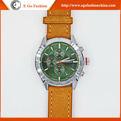 Unisex Watch for Girls Boys Outdoor Sports Watch Genuine Leather Watch Quartz Analog Watch