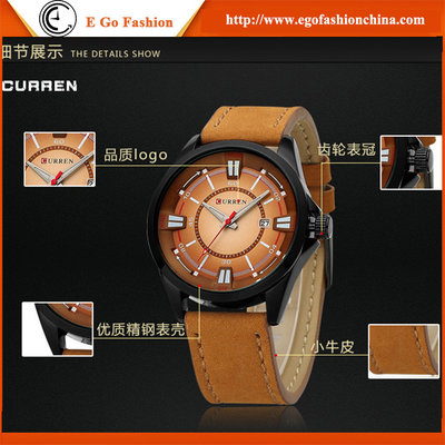 CURREN Watch Stainless Steel Watches Quartz Analog Watch for Man Business Quartz Watches
